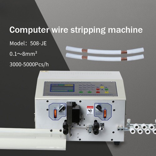 Automatic Adjustable Wire Stripping Peeling Cutting Machine Cable ...
