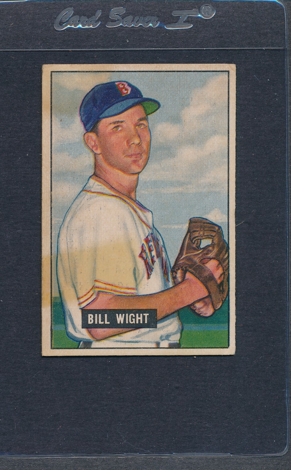 1951 Bowman #164 Bill Wight Red Sox Fair *1464 | eBay