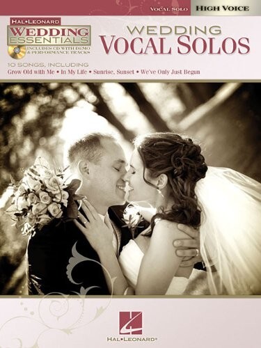 WEDDING ESSENTIALS WEDDING VOCAL SOLOS MUSIC BOOK/CD VOCAL SOLO HIGH VOICE NEW | eBay