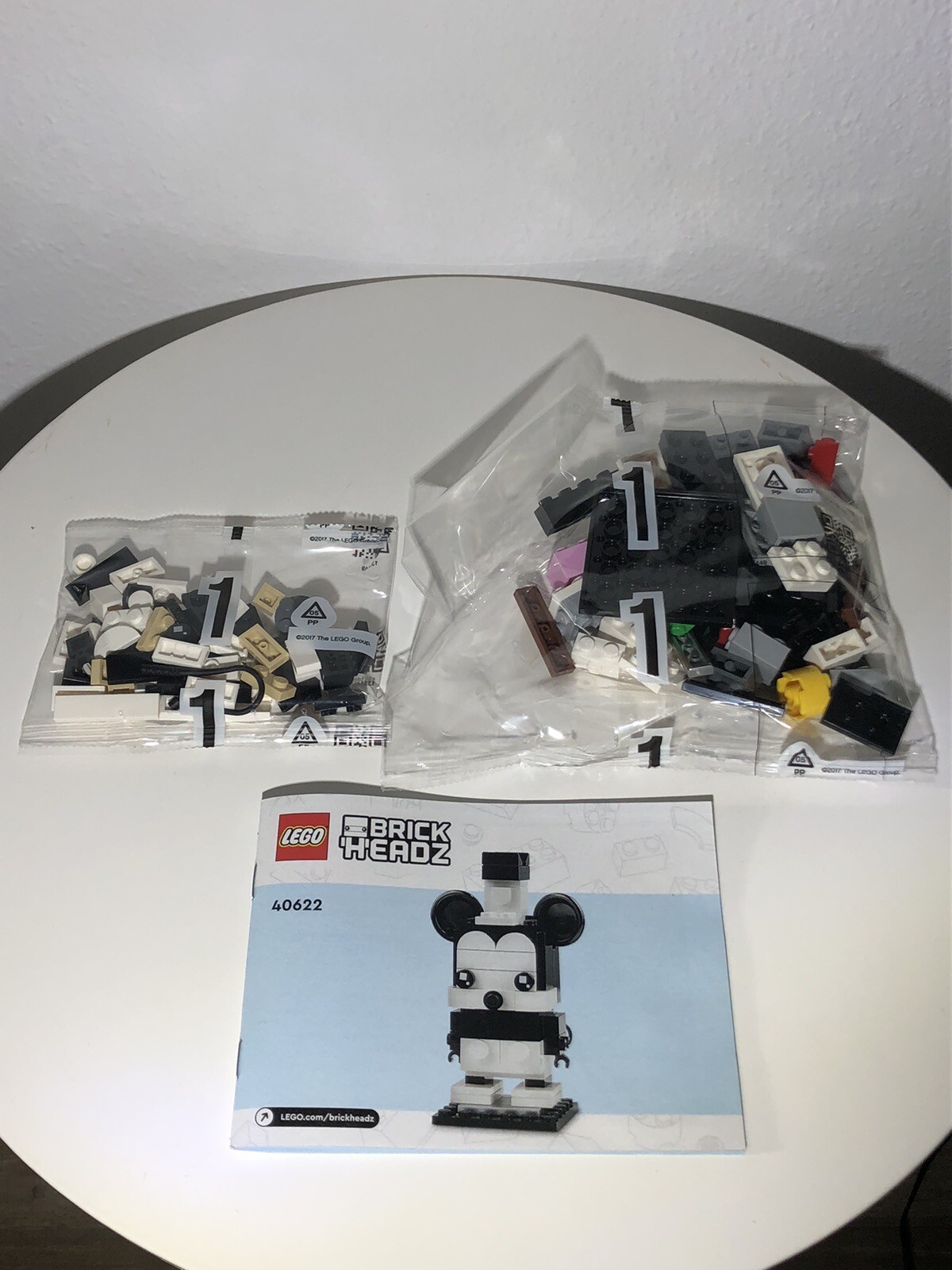 LEGO 40622 Mickey Mouse Steamboat Brickheadz Only Disney 100th ...