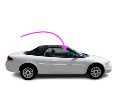 Fits: 01-06 Chrysler Sebring Convertible Passenger Right Front Door ...