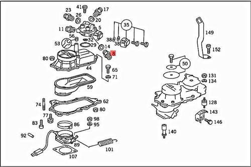 Genuine MERCEDES Screw fitting 0000746086 | eBay