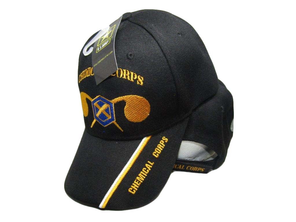Black US Army Chemical Corps Hat Ball Cap Military Elementis Regamus ...
