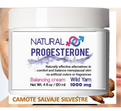 CREMA DE CAMOTE SILVESTRE PROGESTERONA MENOPAUSIA HORMONAS FEMENINAS ...
