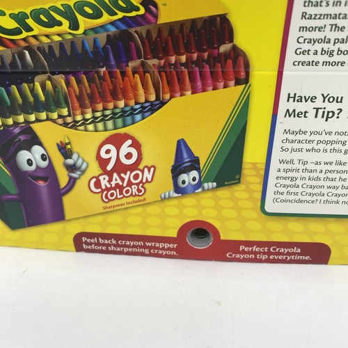 Crayola Crayons - 96 Pack With Sharpener - 2014 Made In USA Big Box ...