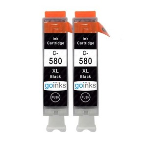 2 Black (PGI) Ink Cartridges for Canon PIXMA TS6100 TS6351 TS8151 ...