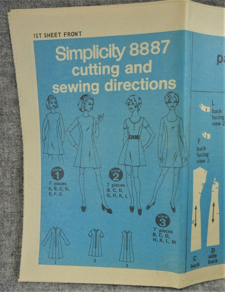 Simplicity 8887 Misses Petite Princess Dress 2 necklines lengths Size ...