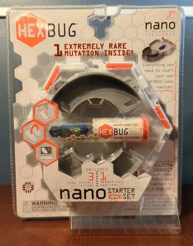 HexBug Hex Bug Nano 1 Extremely Rare Mutation 2010 New In Box! | eBay