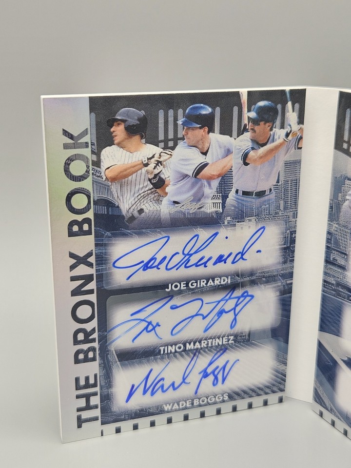 2025 Leaf The Bronx Book 9 Auto Booklet New Year York Yankees /2 | eBay