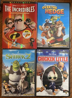 DVD Lot - 5 Disney/Pixar & Dreamworks Films - Very Good to Like New ...