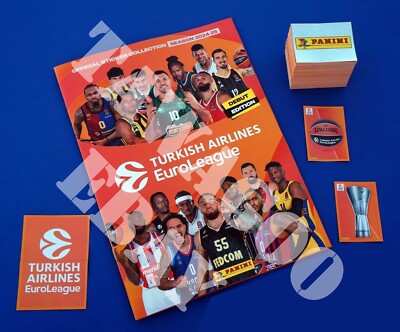 PANINI EuroLeague 2024/2025: Album Vide + Set Complet 424 stickers à ...