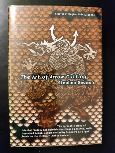 The Art of Arrow Cutting by Stephen Dedman 1997 HCDJ First Edtion/1st ...