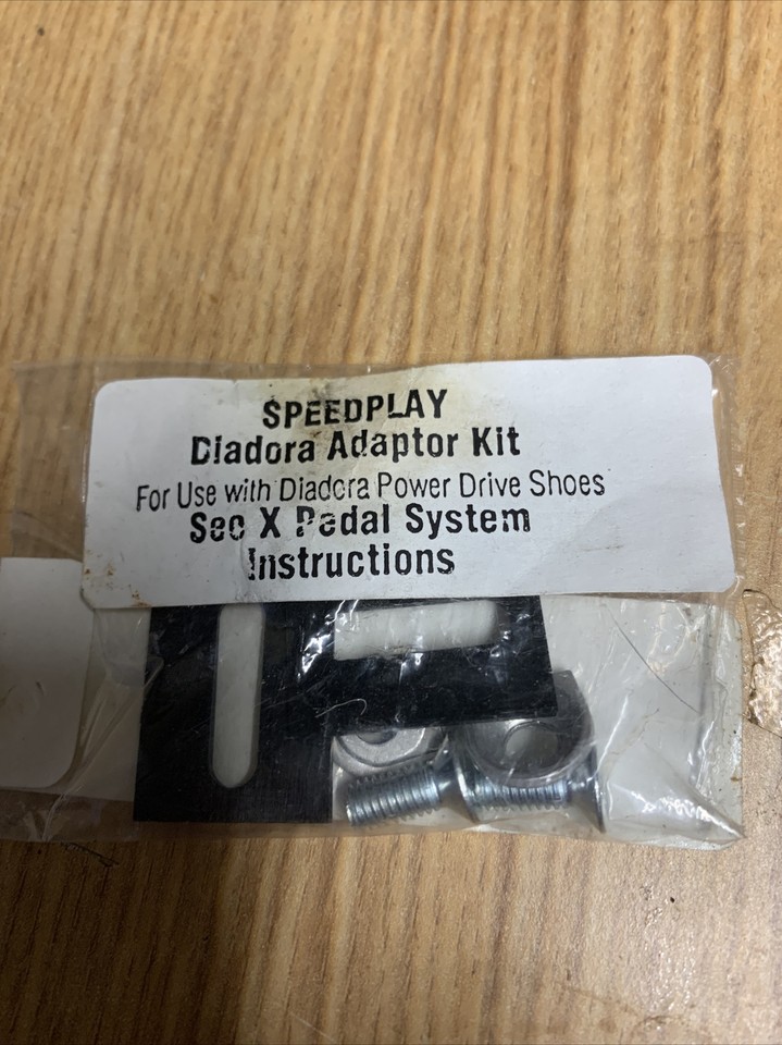Speedplay X series Diadora Power Drive Shoes Adapter Kit (7218) | eBay