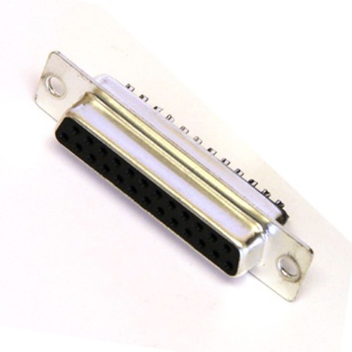 Standard Density, 25 Pin 'D SUB' Connector. Female Stamped Solder Type ...