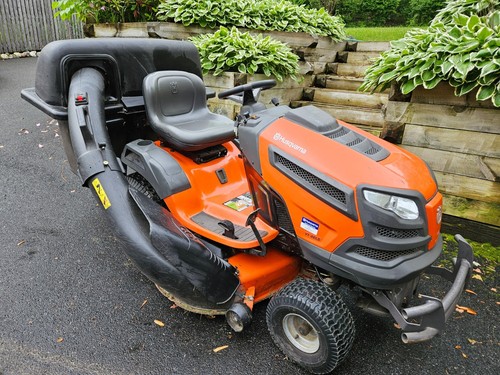 Husqvarna YT46LS 46” Riding Lawn Mower – Only 68 Hours – Includes ...