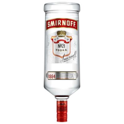 SMIRNOFF VODKA 1.5LTR TRIPLE-DISTILLED 10 TIMES FILTERED RUSSIAN VODKA ...