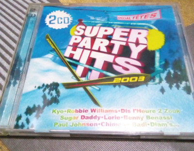 2 CD*SUPER PARTY HITS 2003* SPECIAL FETES ***38 TITRES **MULTI-ARTISTES ...