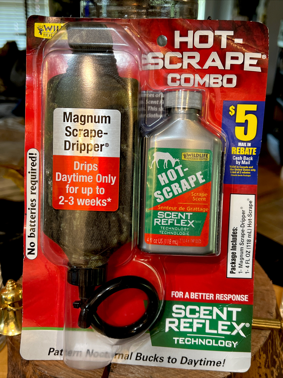 Wildlife Research Center Dripper Combo Synthetic Hot Scrape 4 Oz. 40387 ...
