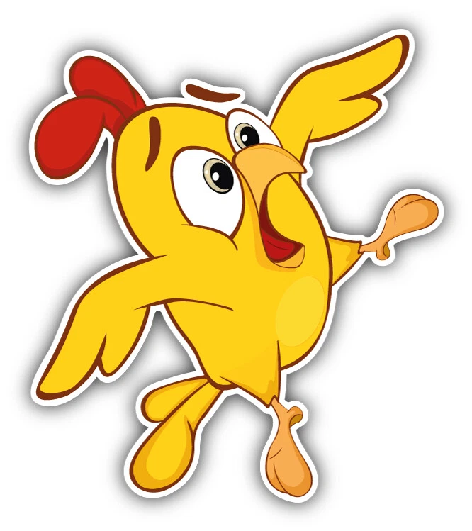 Scary Chicken Cartoon