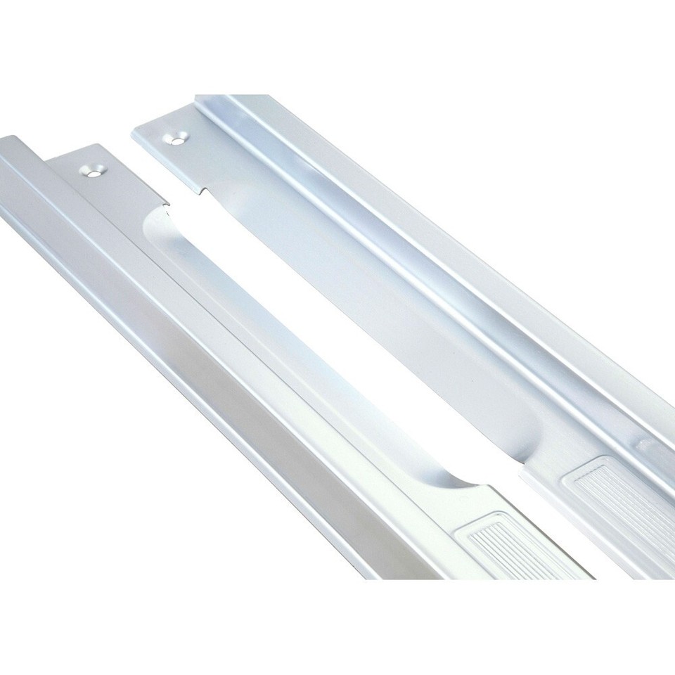 1971-73 Vega Door Sill Plates Finished Aluminum LH & RH Includes ...