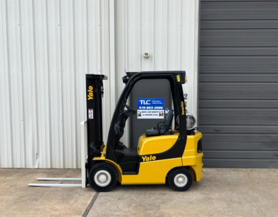 2010 Yale Propane Forklift GLP040 - Only 5390 Hours | eBay