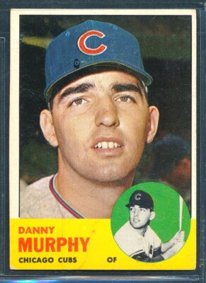 1963 Topps #272: DANNY MURPHY "Chicago Cubs" ~ EX | eBay