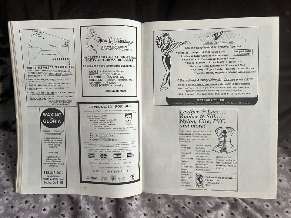 TV Epic Vintage Crossdressing Transgender Transvestite Transsexual ...