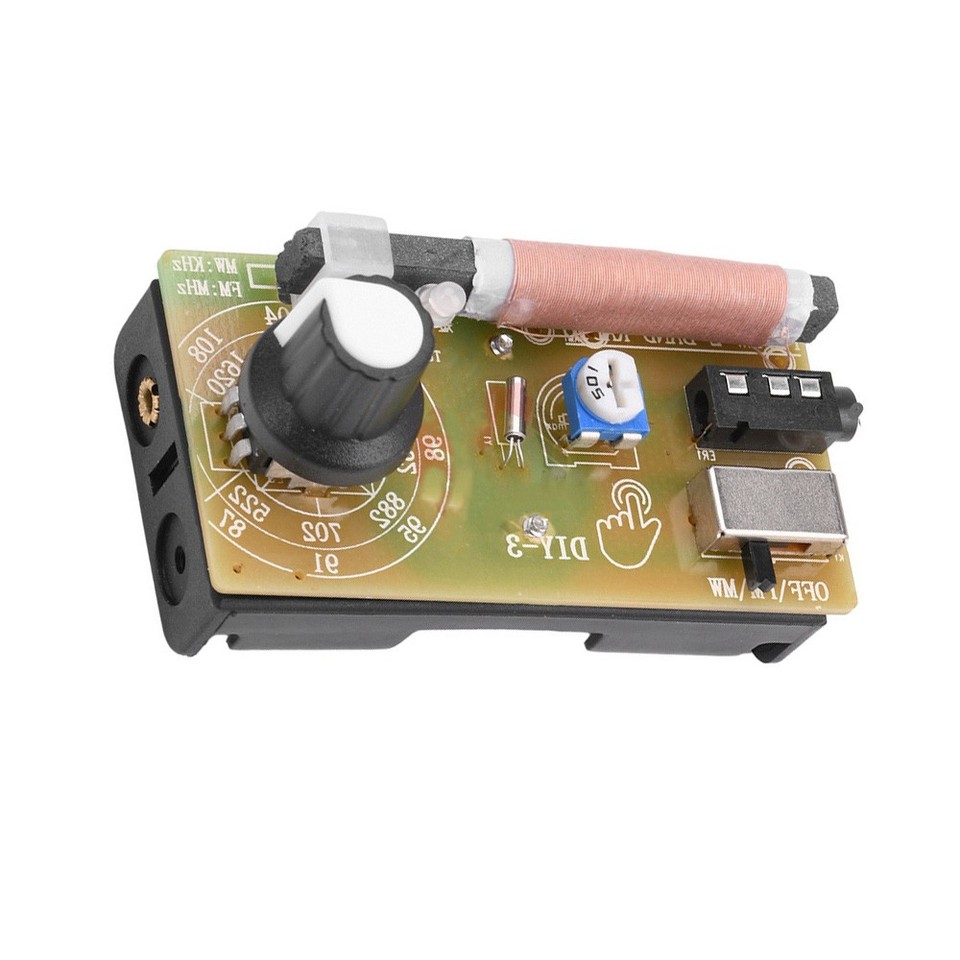 DIY Electronic Wireless Stereo AM/FM Radio Receiver Kits Module 87MHz ...