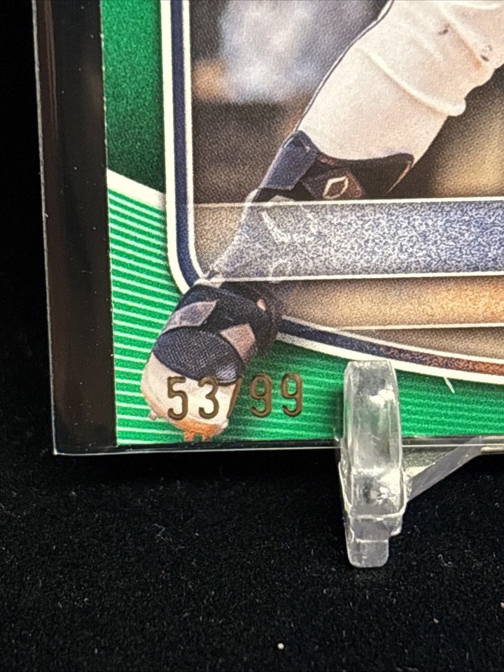 2025 Bowman Draft Max Clark Green Paper 53/99 Tigers Prospect | eBay