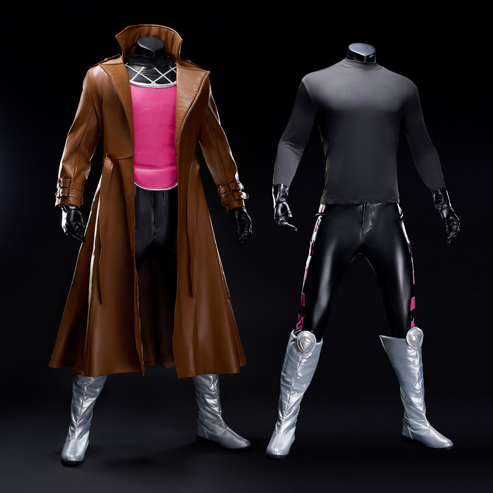 X-Men Gambit Costume Remy Etienne Cosplay Suit Handmade/ | eBay