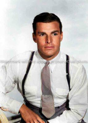 Buster Crabbe RARE COLOR Photo 301 | eBay