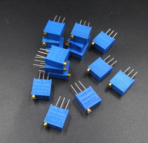 15 values 3296 trimmer pot resistor potentiometer kits 15pcs (one each ...