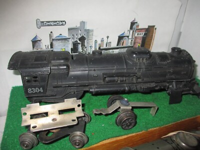 VINTAGE Lionel O GAUGE Steam Locomotive Shell #8304 w/WHEELS | eBay