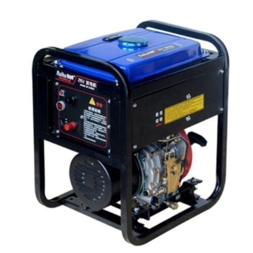5KW 24V DC Generator Gasoline/Diesel Generator Parking Air Conditioner ...