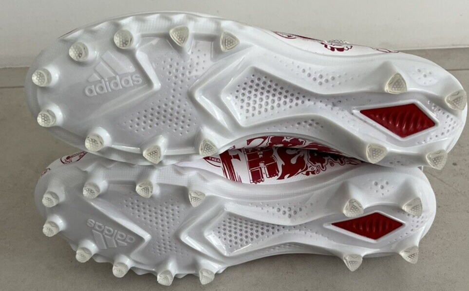 Adidas Freak 22 Big Mood DSG SM Football Cleats White Red Emoji Men sz ...