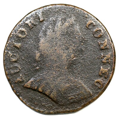 1787 1.1-A R-3 Small Head Right Connecticut Colonial Copper Coin | eBay