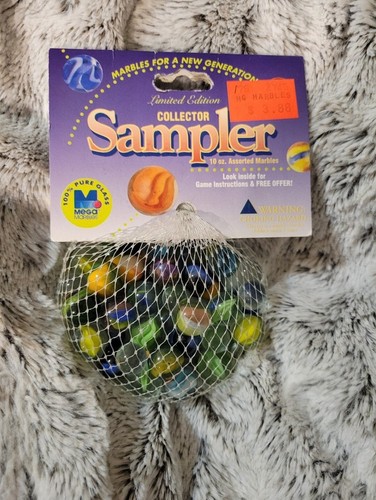 Mega Fun Classic Marbles Net Bag 10 Oz Assortment Ages 5 Included for ...