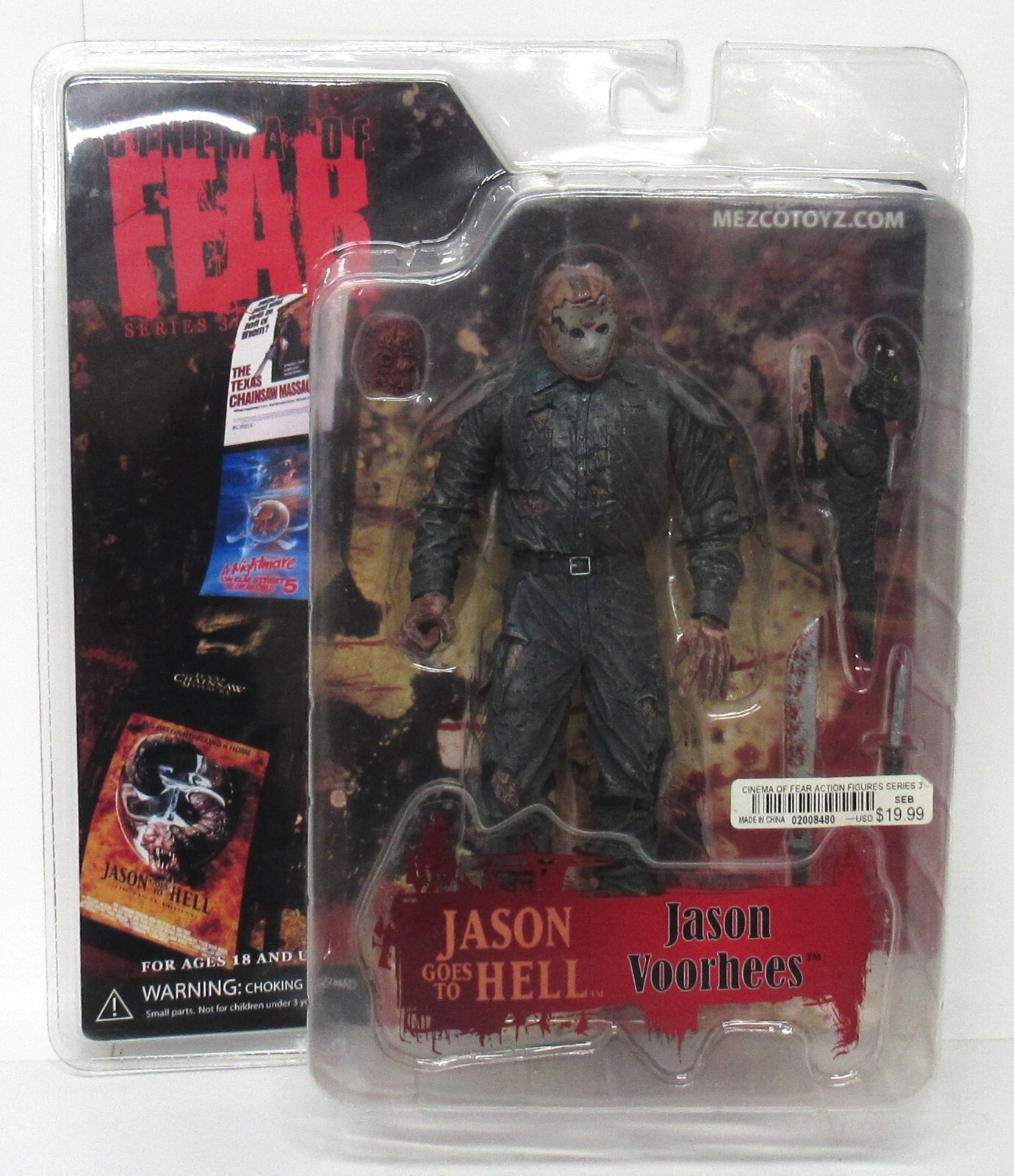 New Sealed Mezco Cinema Of Fear Series 3 Jason Goes To Hell 2008 | eBay