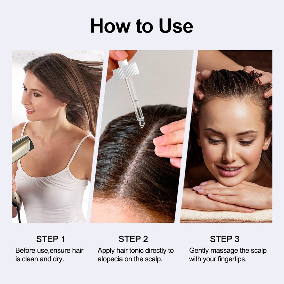 Minoxidil 5% Extra Strength Hair Regrowth Treatment Topical Solution ...