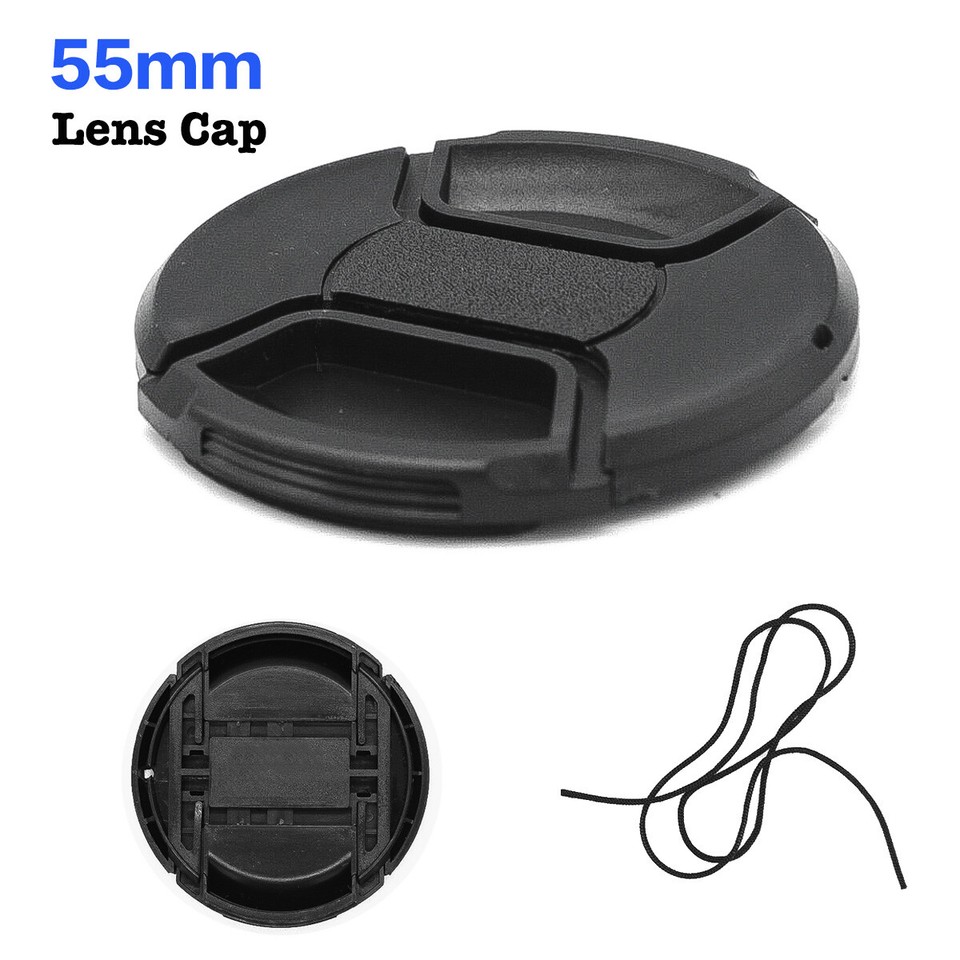 37～105mm Front Lens Cap Cover Center Pinch Snap On For Nikon Sony ...
