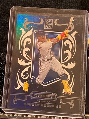 Ronald Acuna Jr. 2022 Capstone Crest #2 Braves | eBay