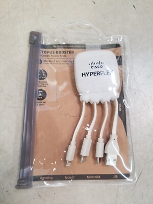 Xoopar Octopus Bio Booster Multi Use Cable Powerbank - 3000 mAh | eBay