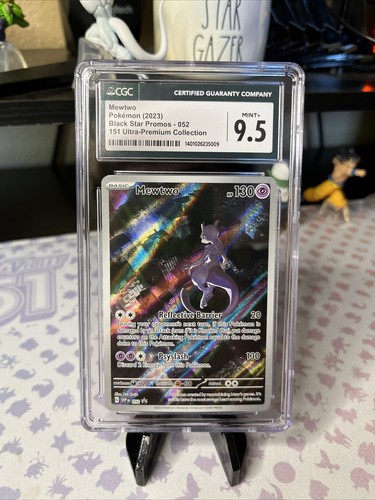 2023 Pokemon 151 Ultra Premium Collection Black Star Promo Mewtwo #052 ...