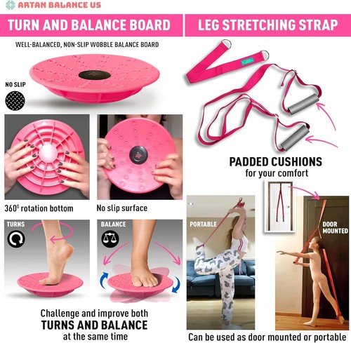 Dance, Cheerleading and Figureskating Trainer Stretching Balance, 2 ...