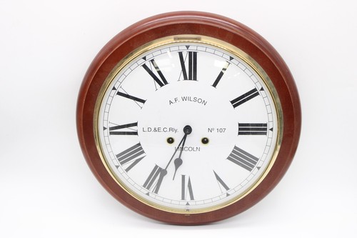C Vintage Franz Hermle A.F.Wilson Railway Mechanical Clock 130-070 ...