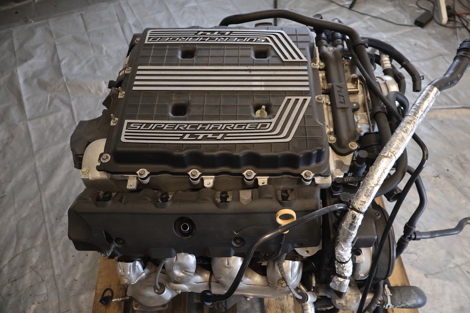 2021 CHEVROLET CAMARO ZL1 LT4 6.2L SUPERCHARGED OEM ENGINE MOTOR ...