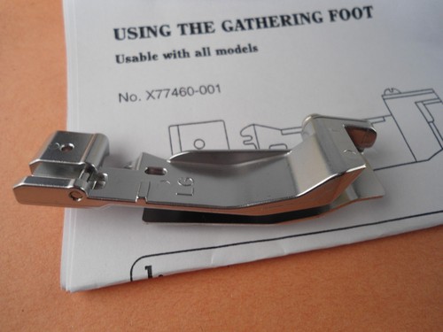 SA-213 Serger Gathering Foot for Brother ( XB0678001 ) | eBay