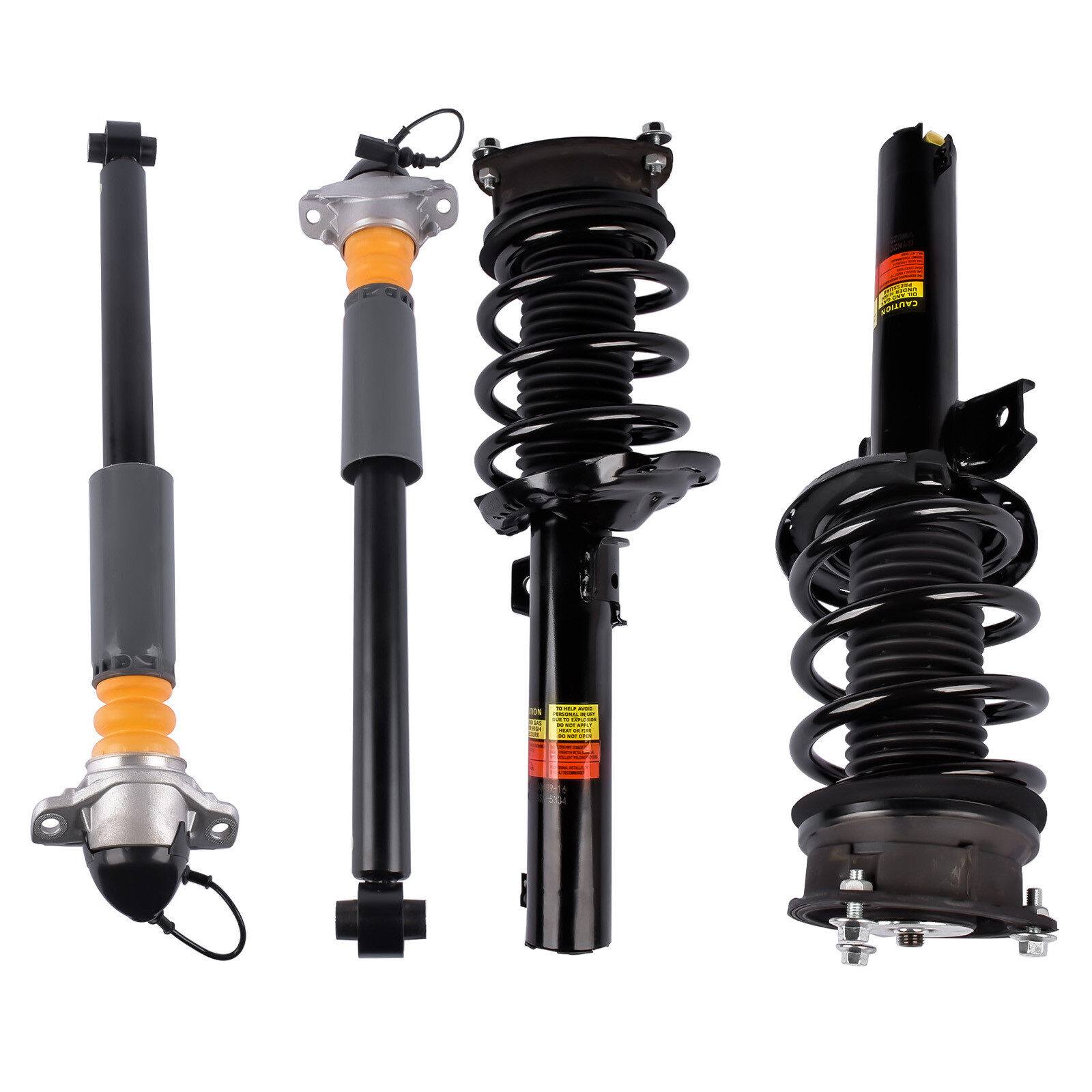 4x Front+Rear Shock Strut Assembly For Audi A3 TT 2016-2022 8V0413029 ...