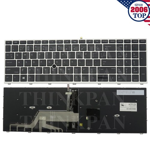 Genuine US Backlit Keyboard for HP ProBook 650 G4 650 G5 655 G4 655G5 ...