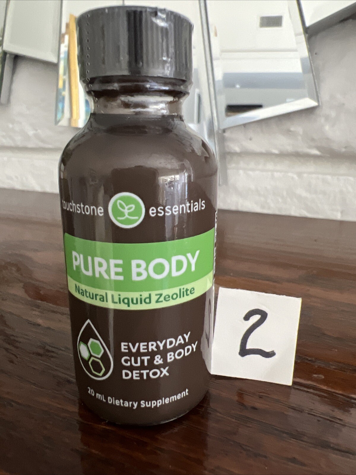 Touchstone Essentials Pure Body NATURAL Liquid Zeolite 20 ML EXP 1/26 ...